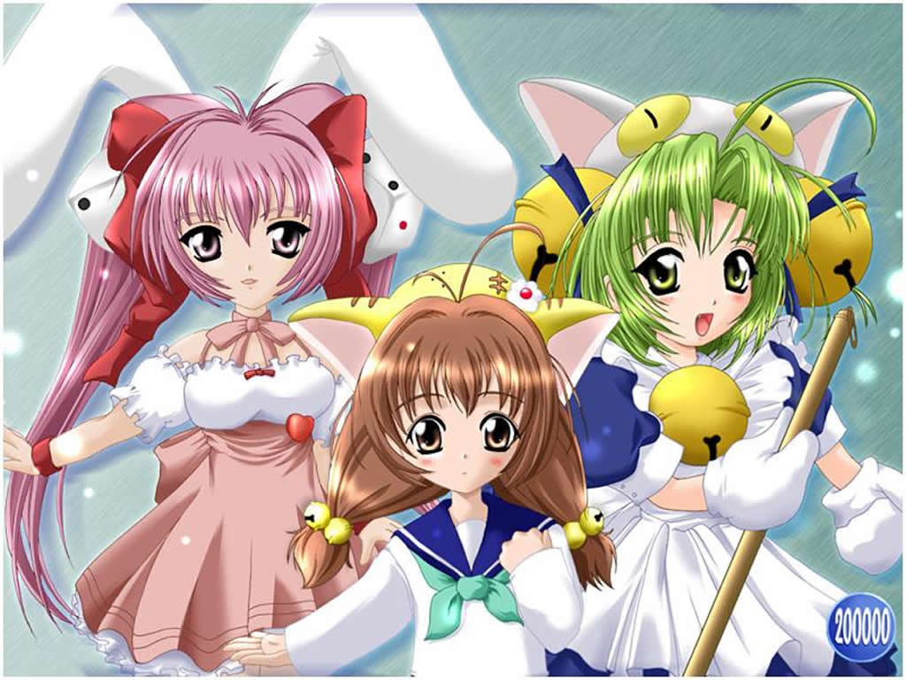 New Cartoons Network: Digi Charat Wallpaper