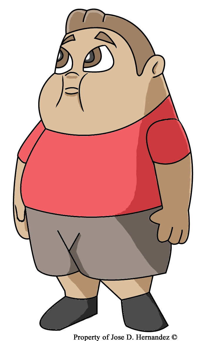 Jose's Online Scrapbook: Marcelito the Fat Kid from my Animated Short