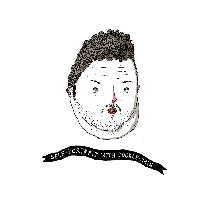 A Dusty Old Blog: Self-Portrait With Double-Chin