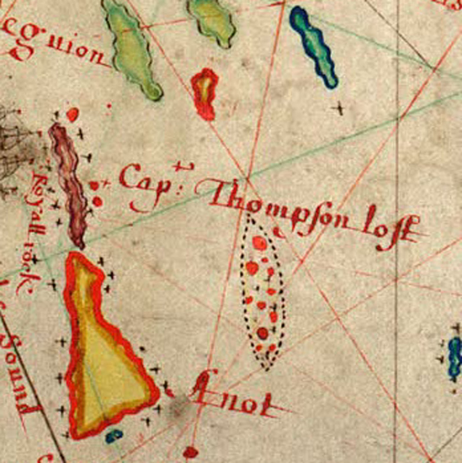 Scillydivers: Wrecks of the Simon Bayly chart.