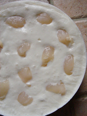 East meets West: No-Bake Konnyaku Jelly Lychee Cheesecake