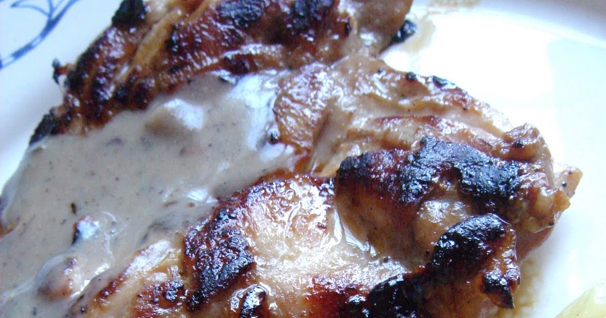 East meets West: Grilled Chicken Chop