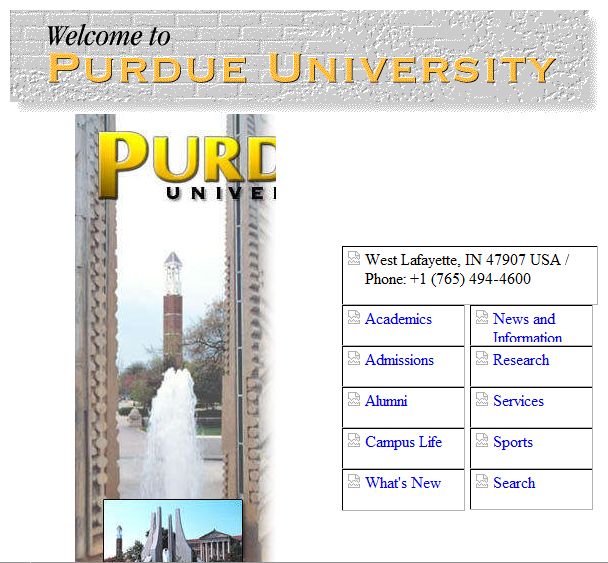 Lloyd Roberson's Design Journal: Evolution of Purdue University's ...