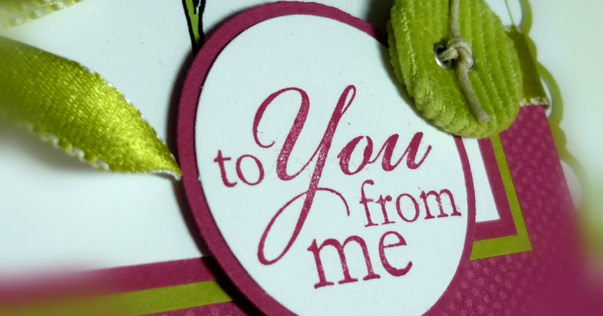 Me, My Stamps and I: From Me to You