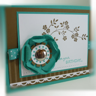 Me, My Stamps and I: Distressed Flower