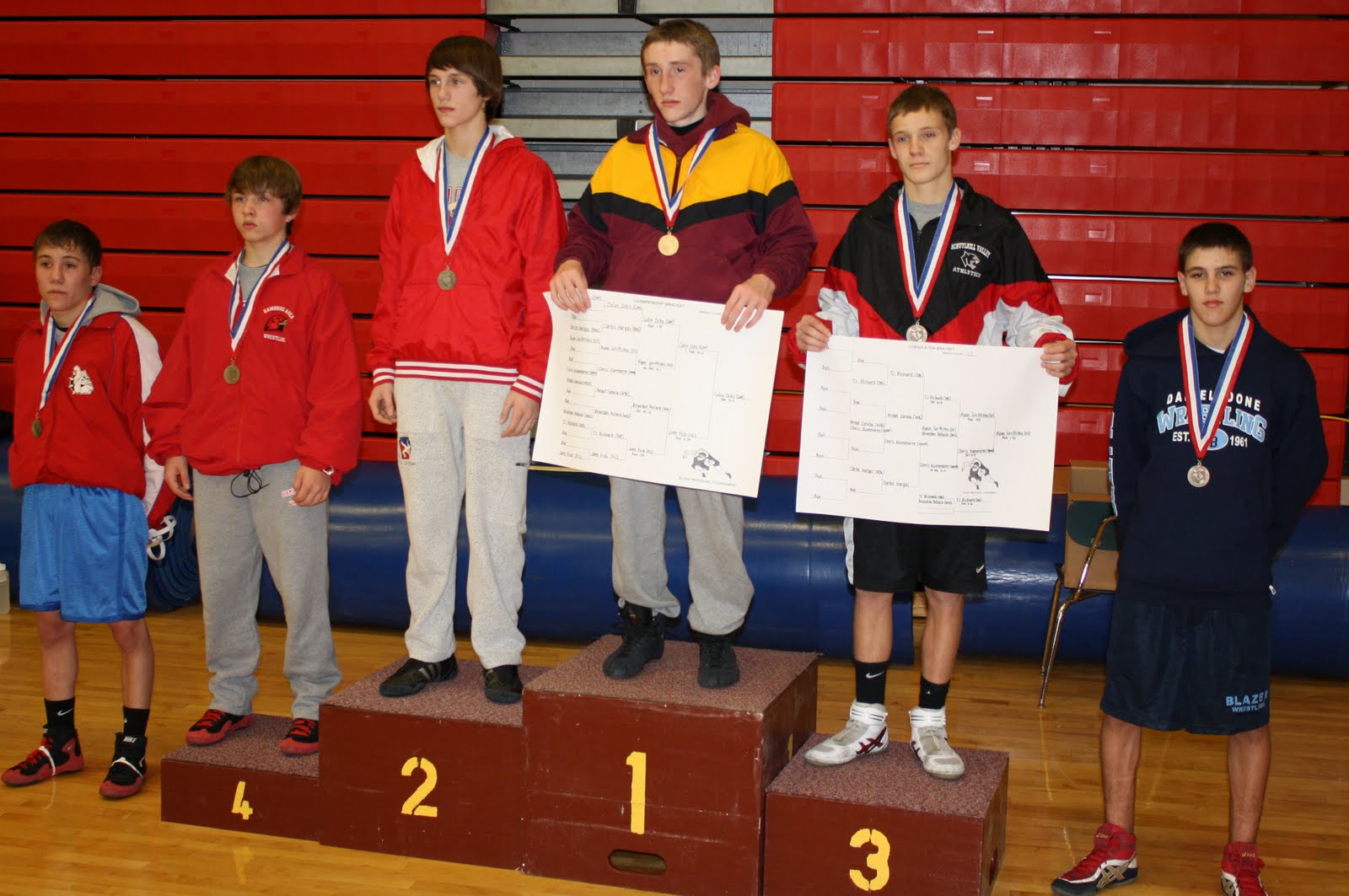 BCIAA Wrestling Championships: 103 & 112