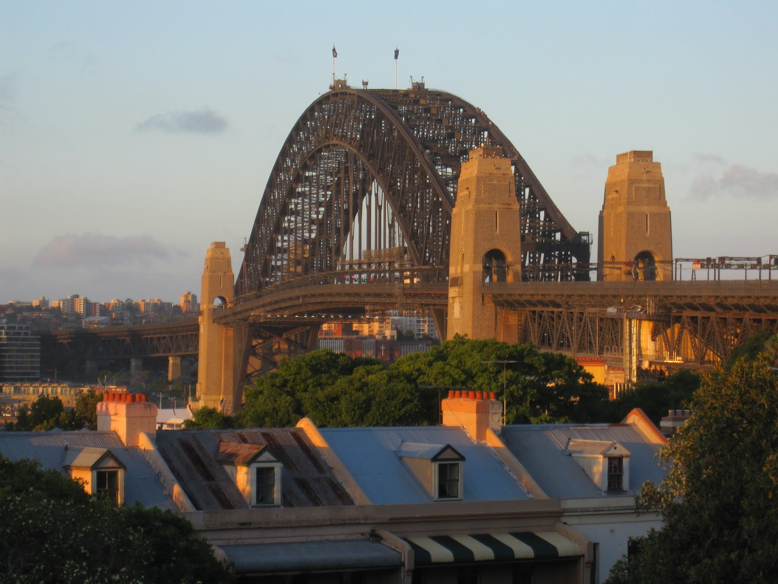 Sydney - City and Suburbs: Millers Point, Sydney Harbour Bridge