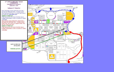 Edward F. Kelly Conference: UAlbany Campus Map