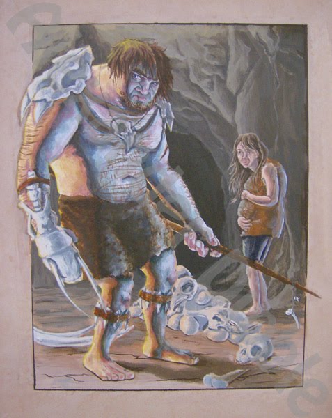 Alexander Dibble Illustrator: First Caveman