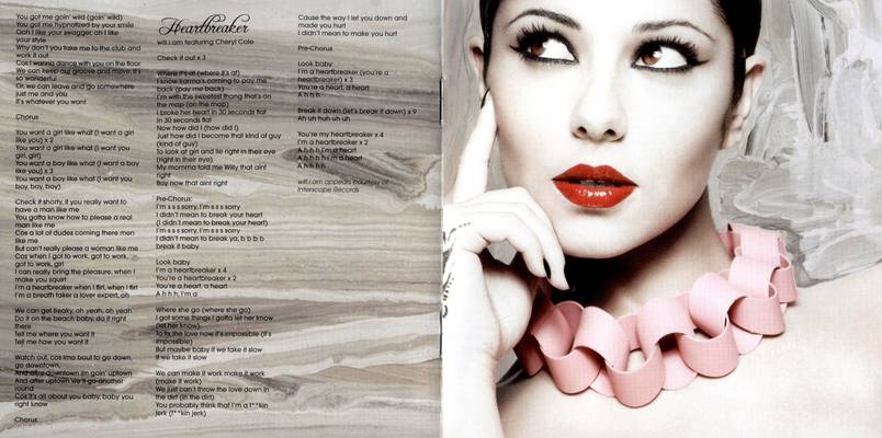 Encarte: Cheryl Cole - 3 Words - Encartes Pop