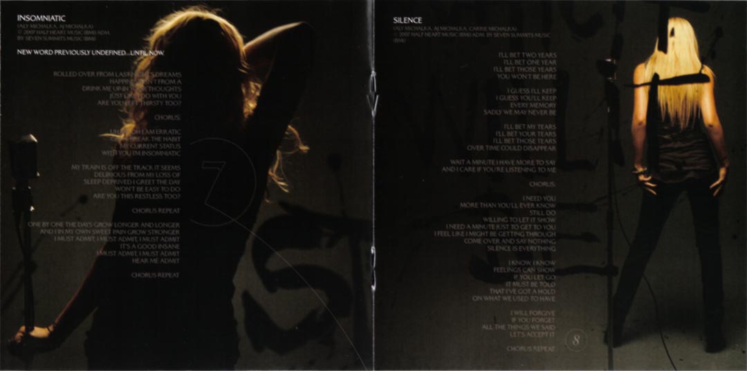 Encarte: 78violet - Insomniatic - Encartes Pop