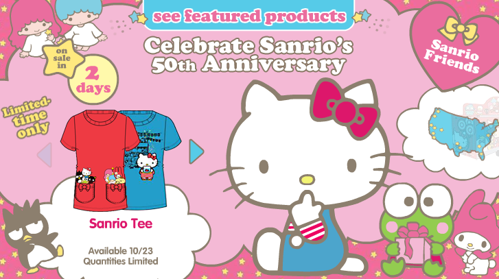 Catsparella: Hello Kitty Smart Car and Sanrio Small Gift Tour