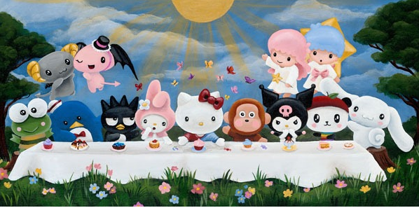 Catsparella: Sanrio 'Small Gift' Art Exhibit Sneak Preview