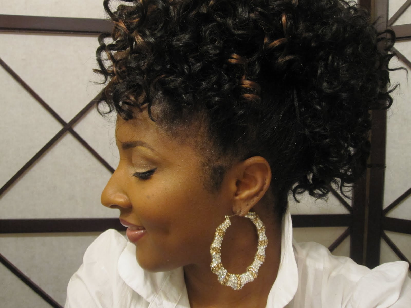 Smuve Complexions: "MOHAWK" Janet Collection French Drawstring Pony Tail