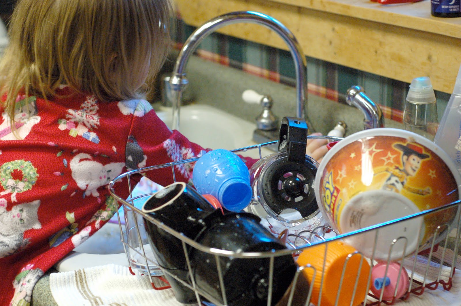 Washing dishes and other water activities - Real Life Montessori