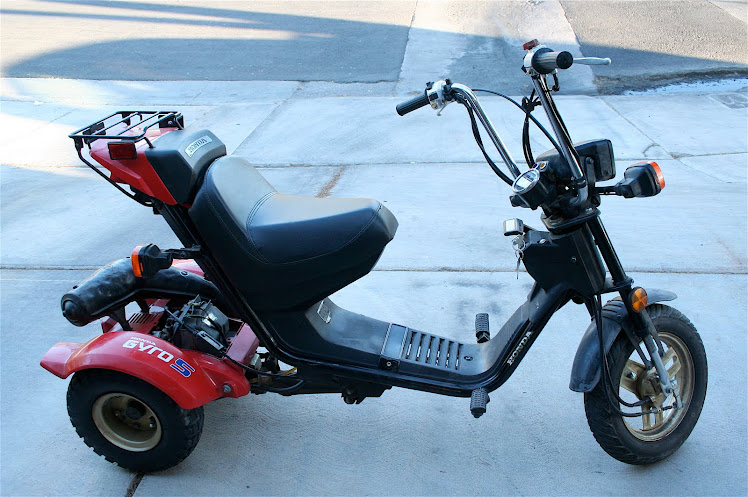 1985 HONDA GYRO TG50/ MAZUR PHOTOS: HONDA GYRO TG50/M