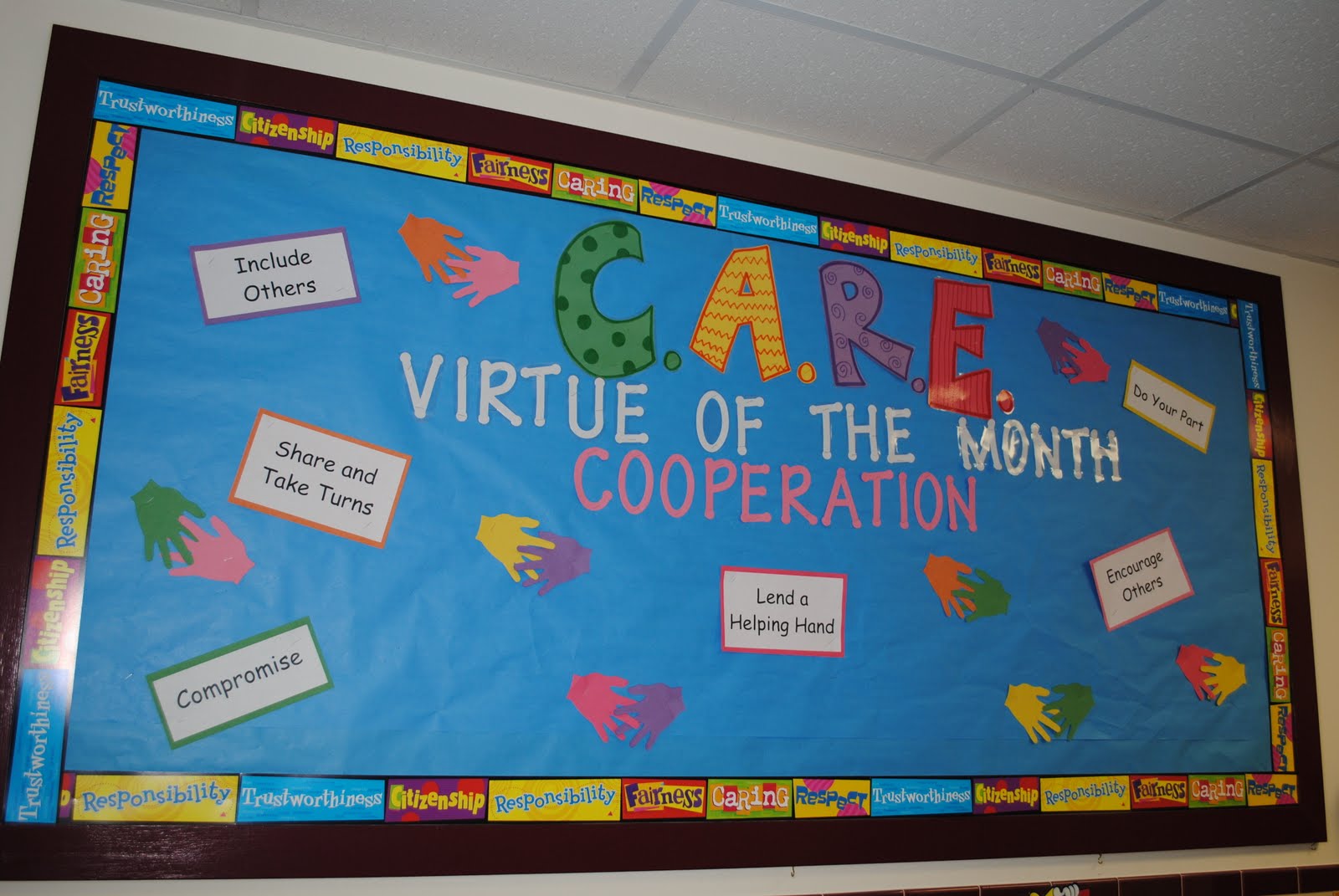 The Crafty Counselor: April Virtue: Cooperation