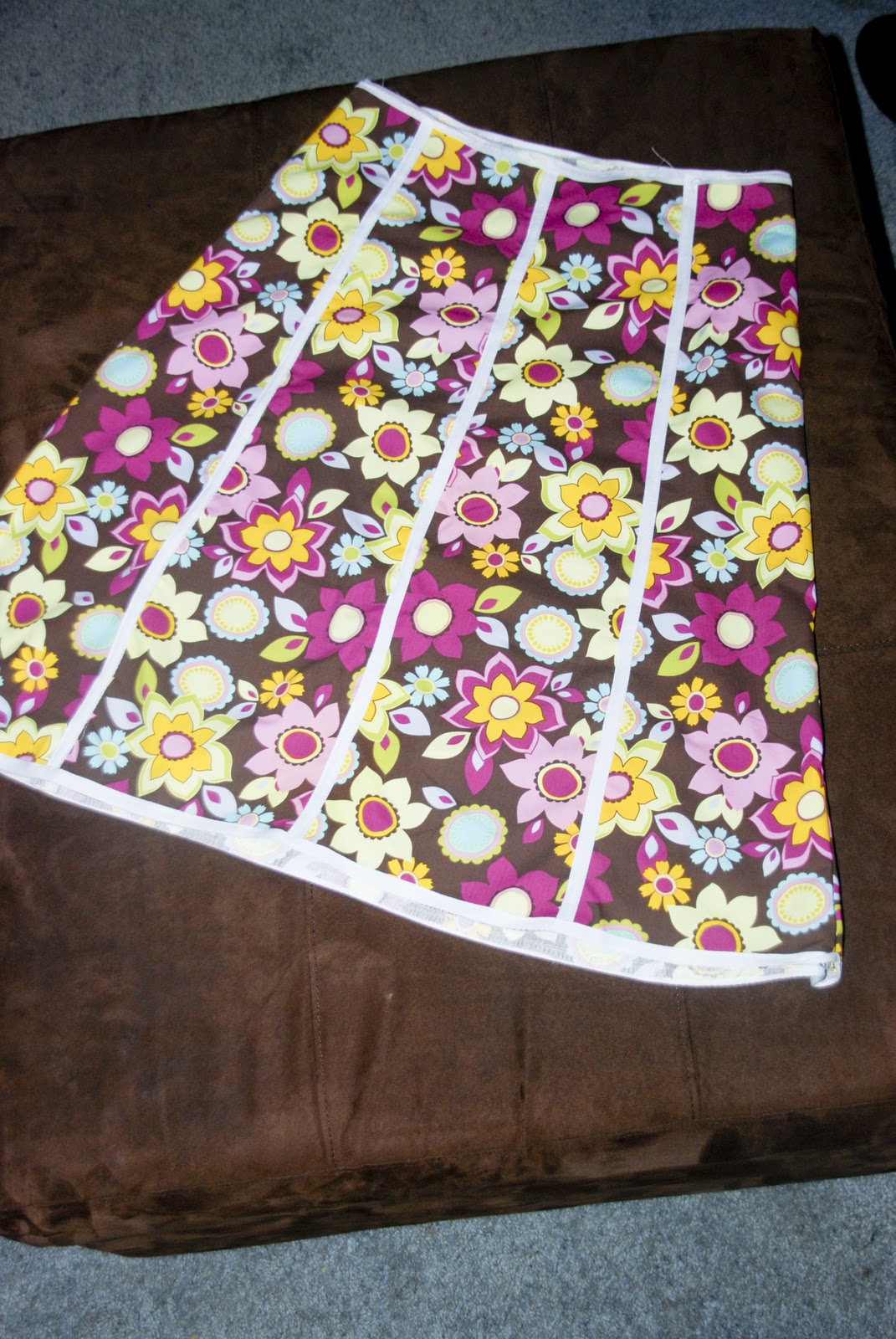 Little Eme: Guest Post: A Panel Skirt Tutorial