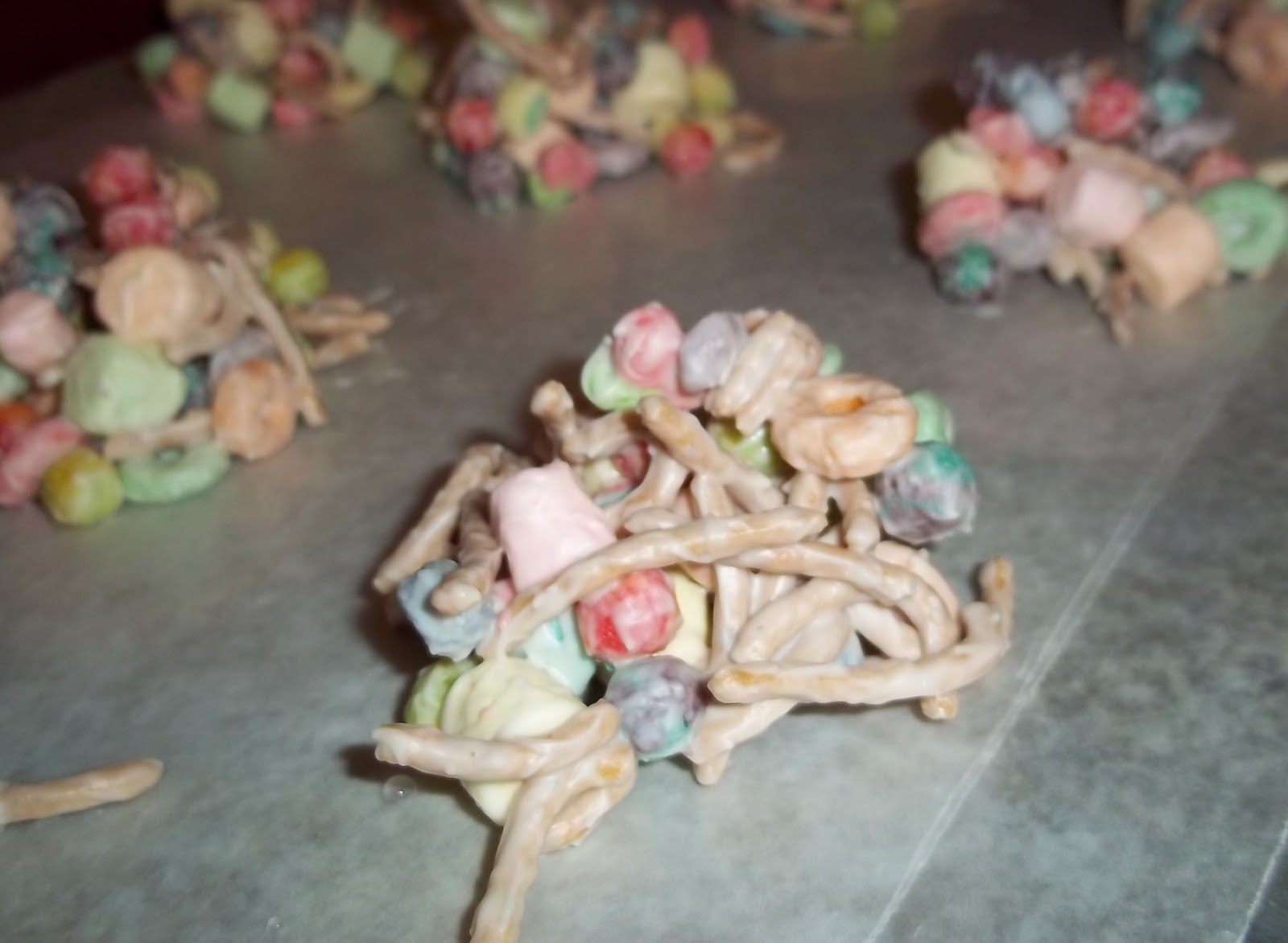 The Daily Smash: White chocolate haystacks