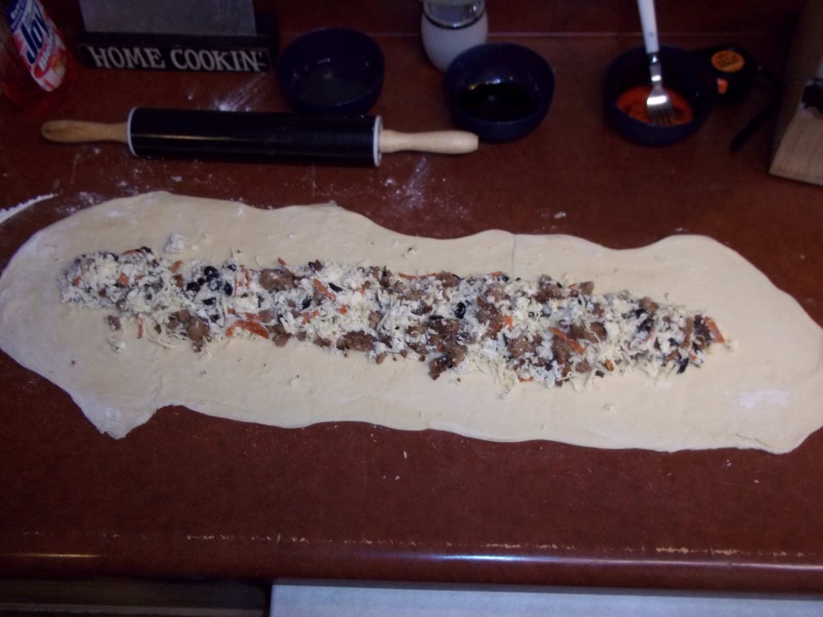 The Daily Smash: Spooky Calzone Snake