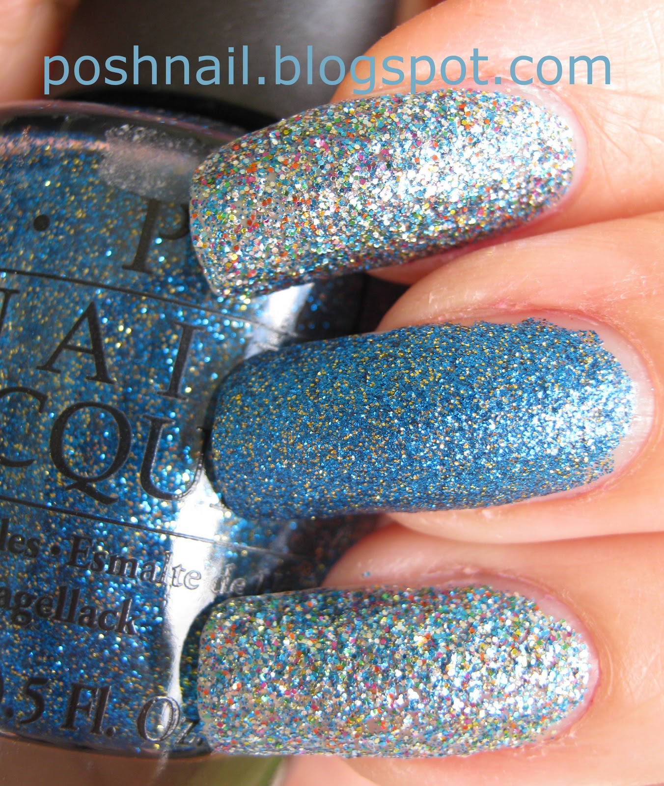 Poshnail: OPI Glitter Comparisons (OPI Simmer And Shimmer and ...