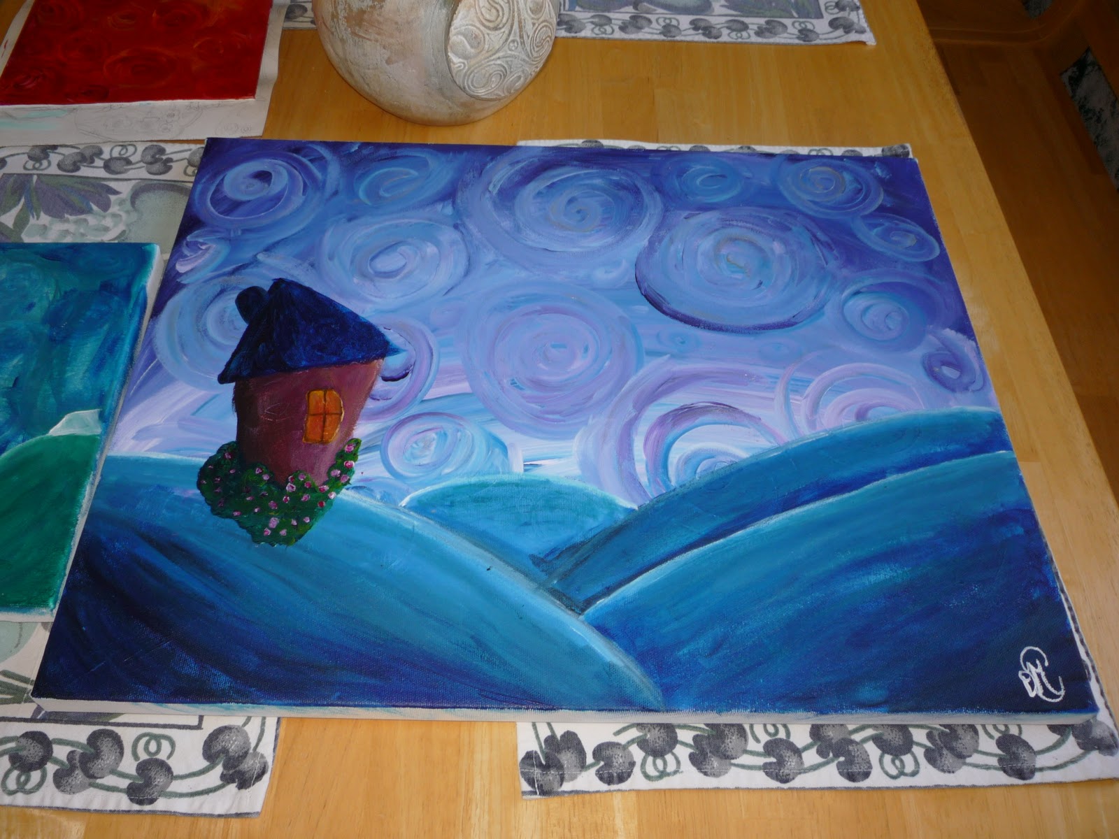 Serendipity Blossoms Art * Darrien Chow: Paintings By Darrien Chow 2010