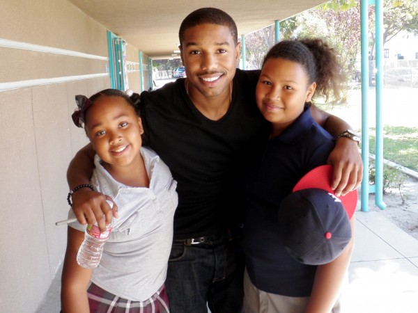 Corner Boys: Michael B. Jordan Reads Across America