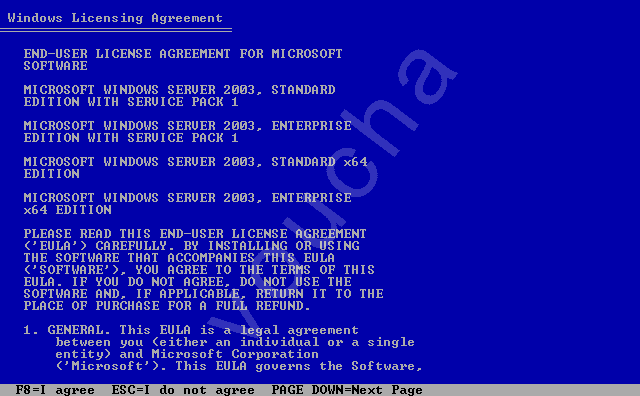 Miranti puspa: Windows Server 2003 (Boot CD)