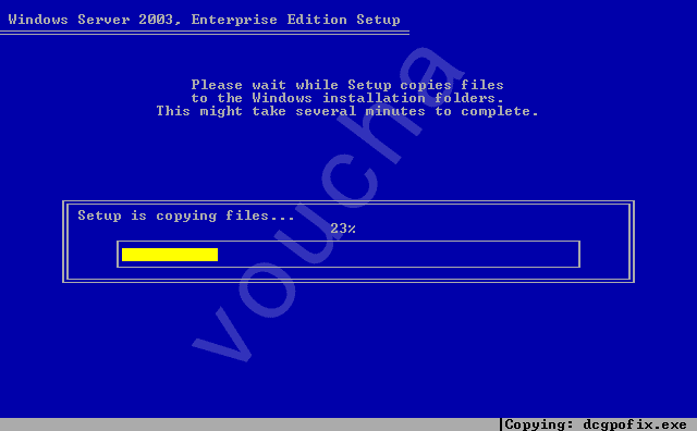 Miranti puspa: Windows Server 2003 (Boot CD)