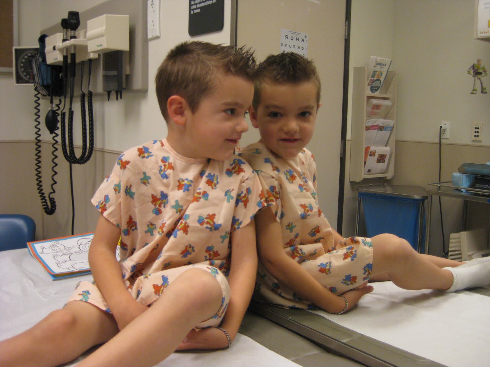 The Lane Family: Nate's Kindergarten check up appt.