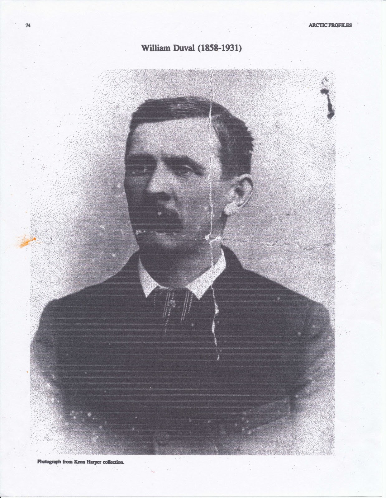 Family Ground Birch: William Duval and his family