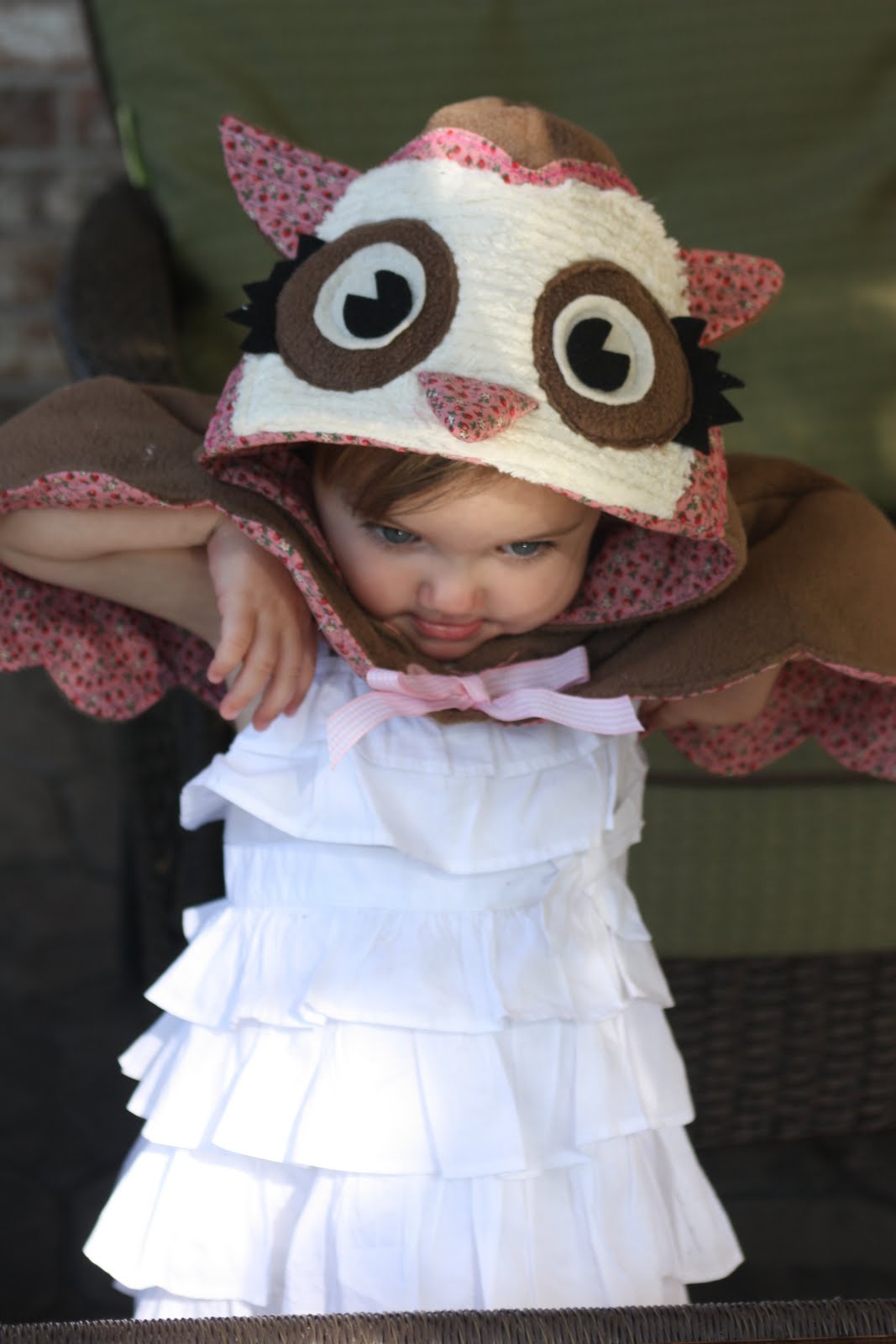 Livvy Loo Who: Pottery Barn inspired owl costume