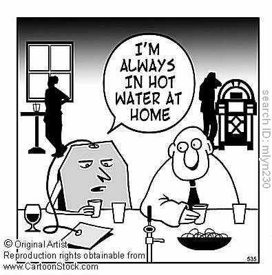 English idioms,sayings and expressions: get into hot water 312