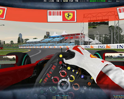 gp4 hardware: 2009 Season WheelSet Completed - Cockpit View - Ferrari