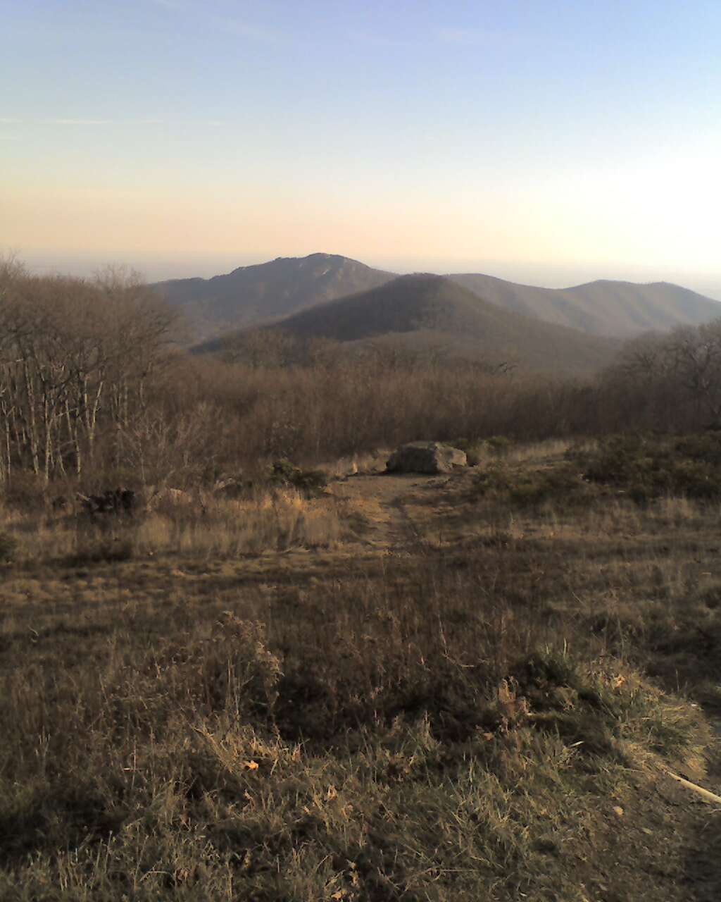 Hawksbill Cabin: A Fall View of Old Rag