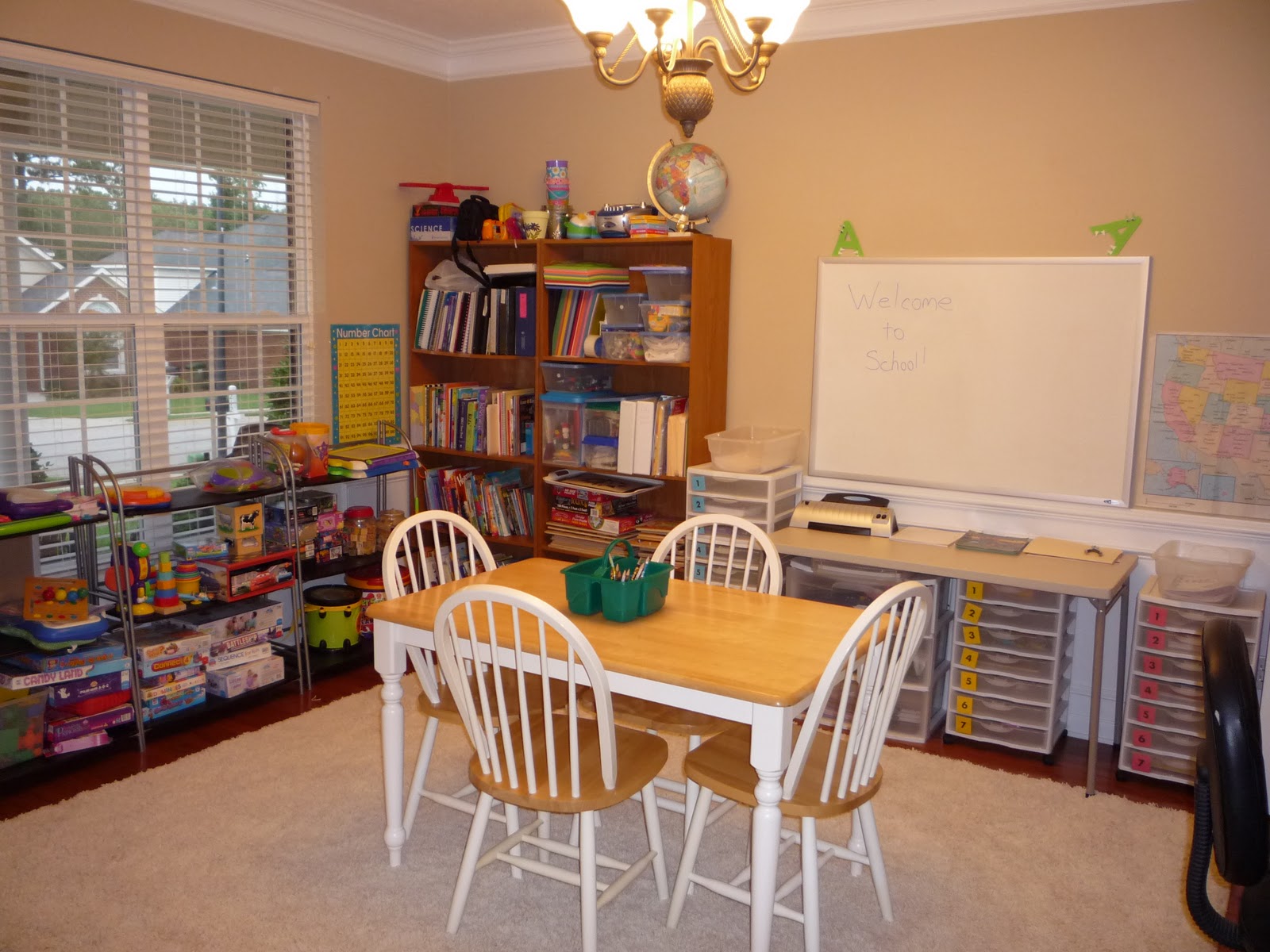 The Homeschool Express: Our Schoolroom 2010-11