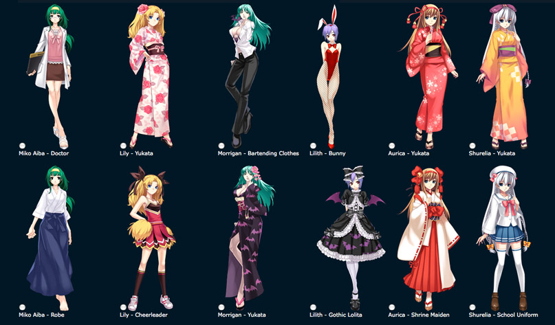 Morrigan Aensland Alternate Costume