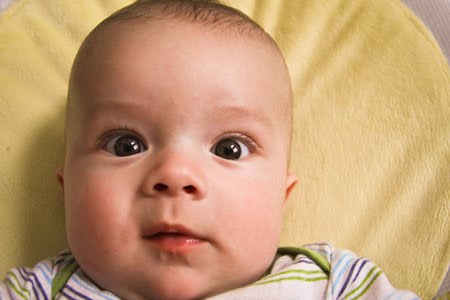 elijah & samson: The funny faces (and double chins) of Samson