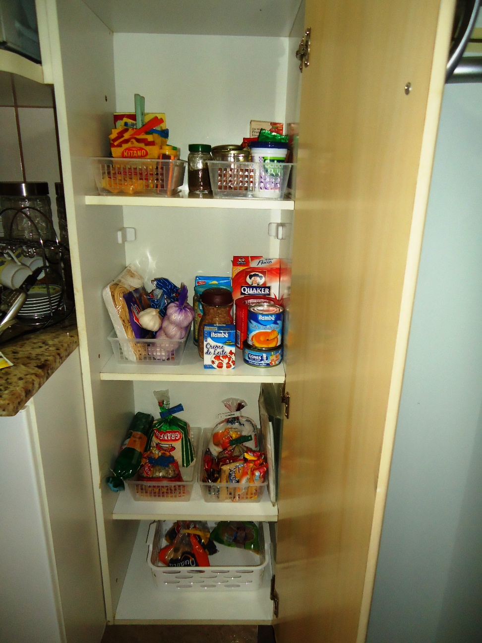 TUDOO EM ORDEM !!!: Organizando a Dispensa de Alimentos