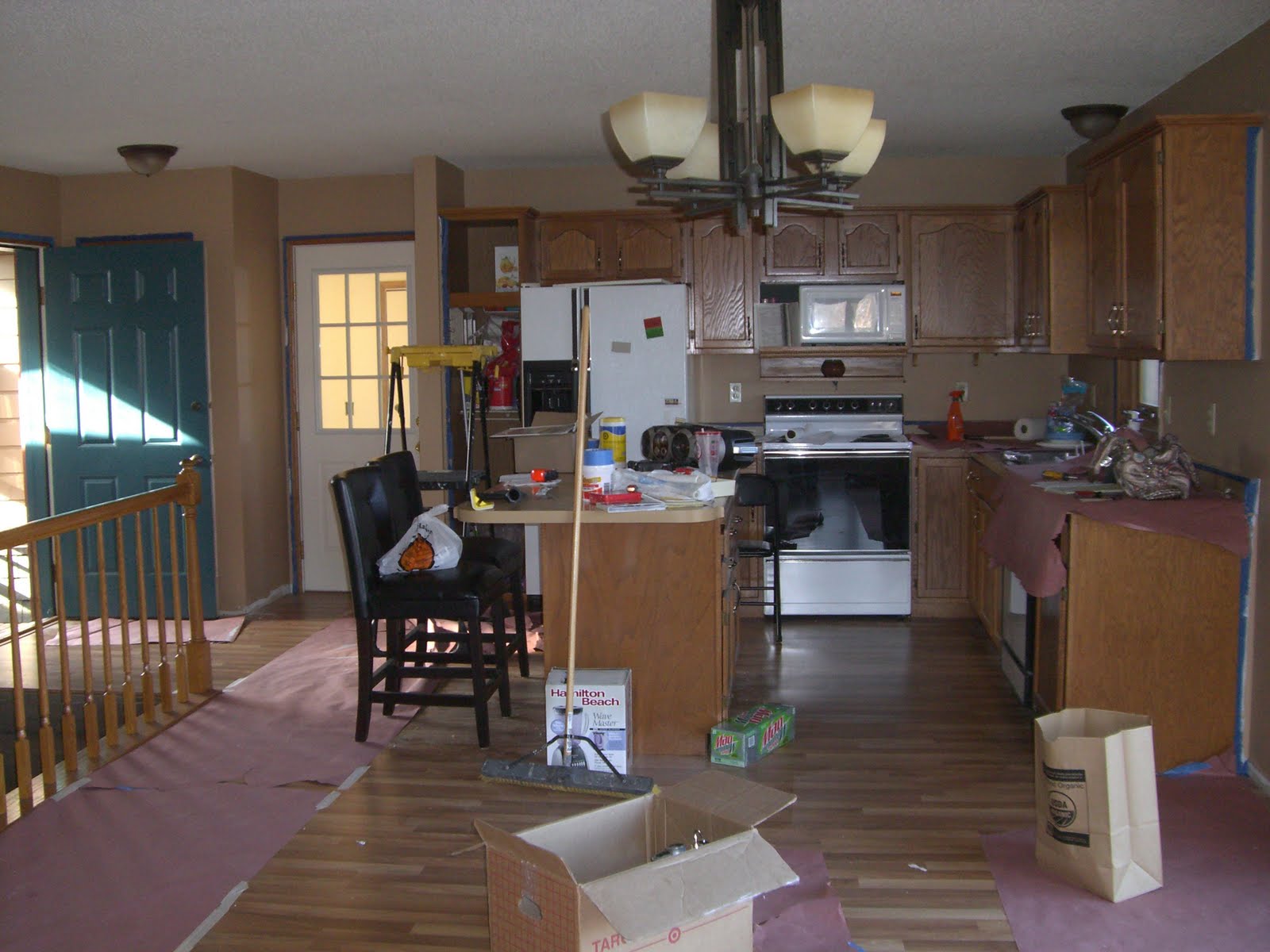 The Hand Me Down House: The Initial Projects - The Kitchen