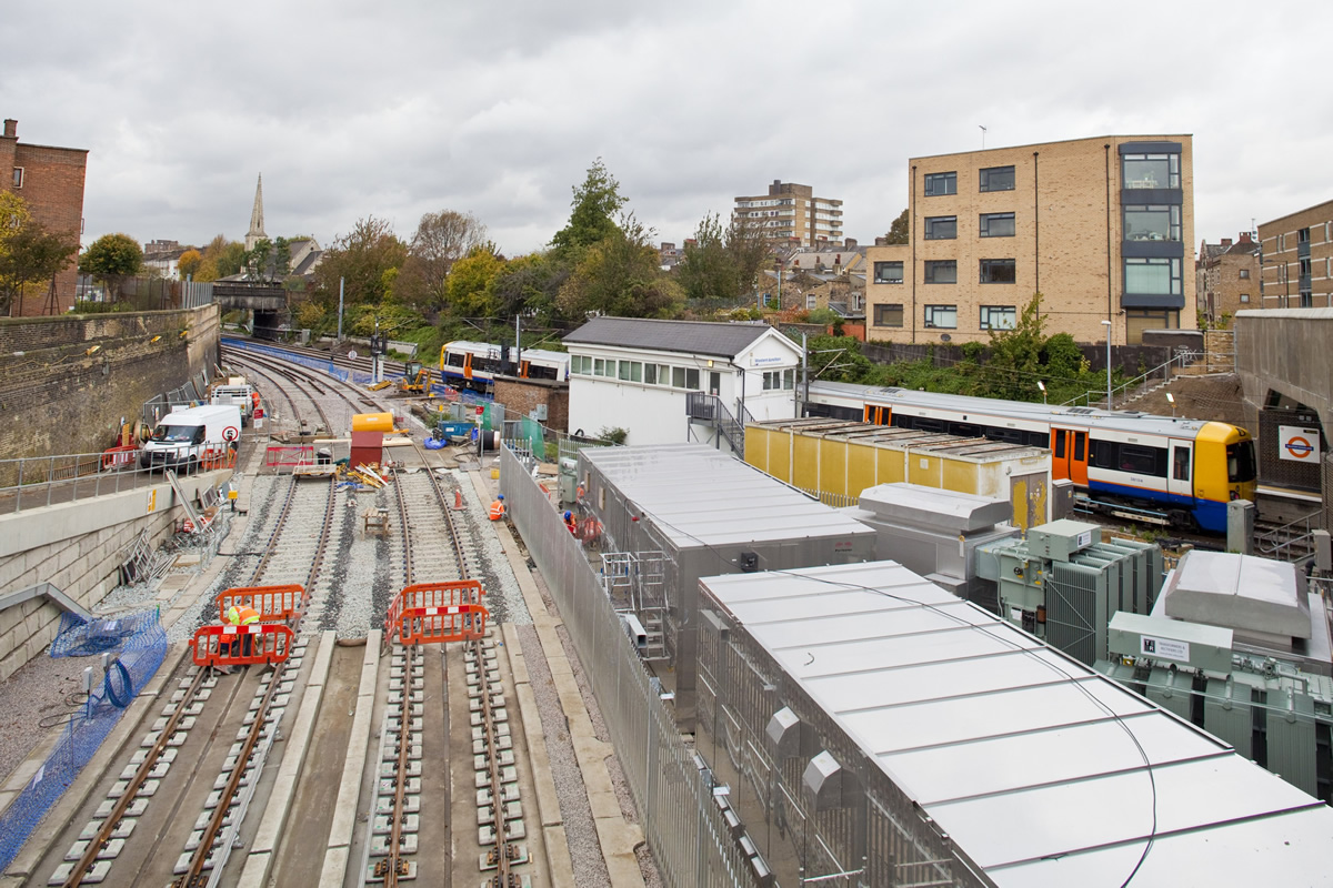 In Pictures: East London Line Extension Work - London Reconnections