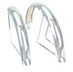 lowrider bicycle seller: 20" Cruiser Fender Set Chrome Cruiser Bike Bicycle