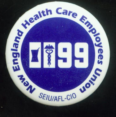 Labor Union Buttons: 1199 New England Health Care Employees Union ...