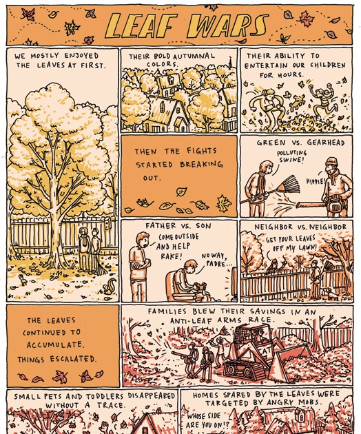 INCIDENTAL COMICS: Leaf Wars