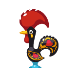 Menos mal que nos queda Portugal...: Leyenda del Gallo de Barcelos