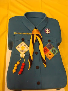 Strong Armor: Cub Scouts - Blue & Gold Cake Decorating Contest