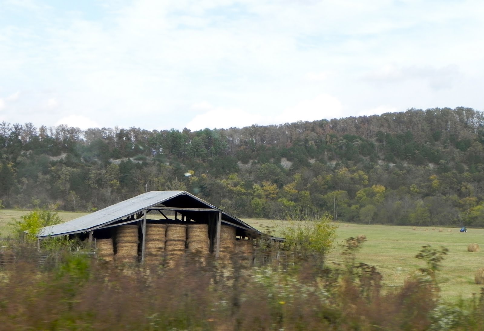 It's the Climb...: Old Barns in Arkansas