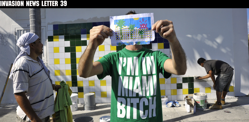 Space Invaders Miami Invasion Pictures – StreetArtNews