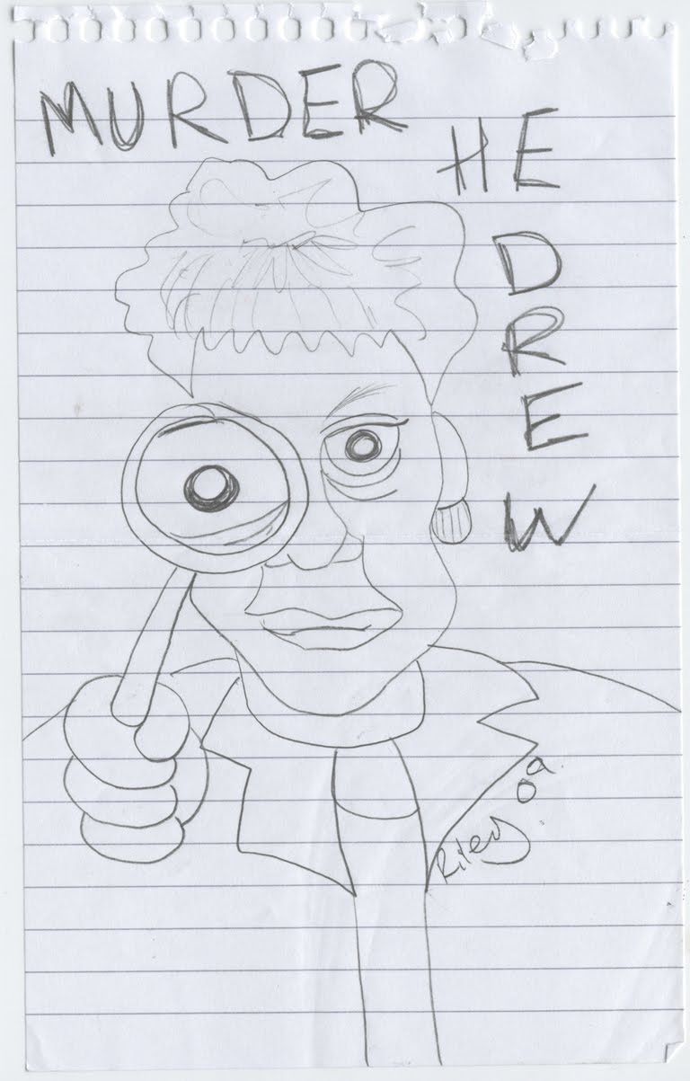 People I Know: Jessica Fletcher Week: A Drawing By Ben!