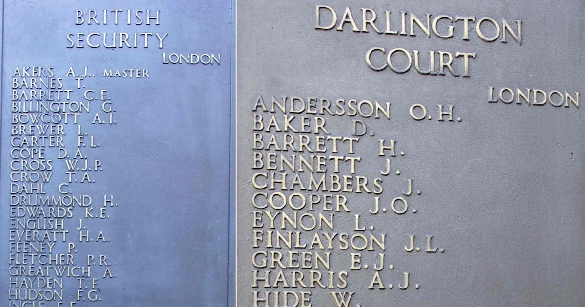 Alister In WW2: Darlington Court and British Security